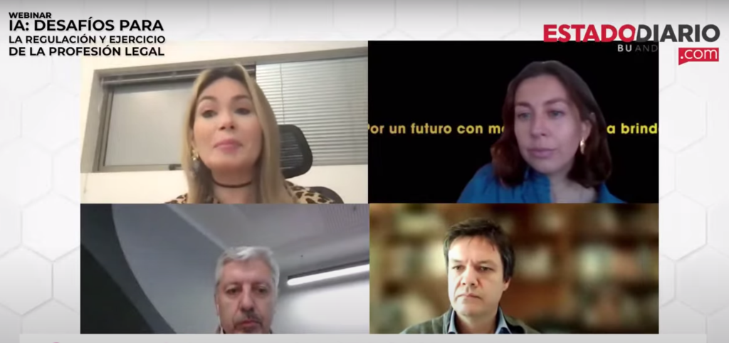 Webinar IA: Desafíos para la regulación y ejercicio de la profesión legal | EstadoDiario