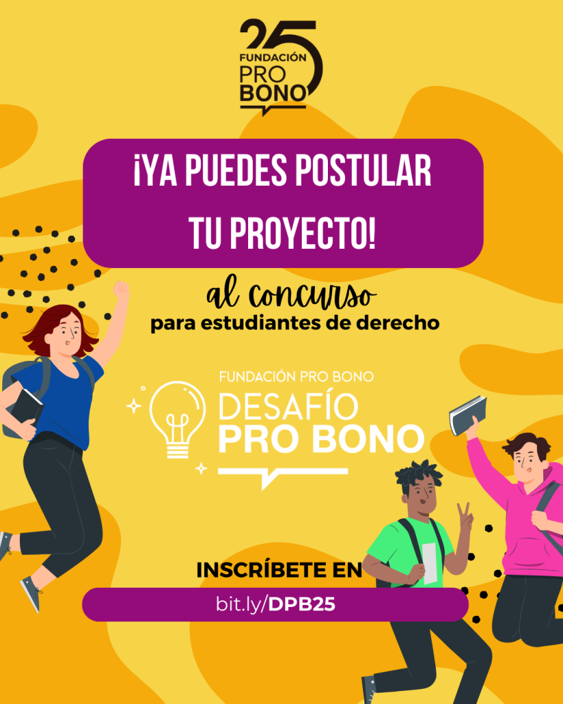 Fundación Pro Bono abre inscripciones para el Desafío Pro Bono 2025 – EstadoDiario
